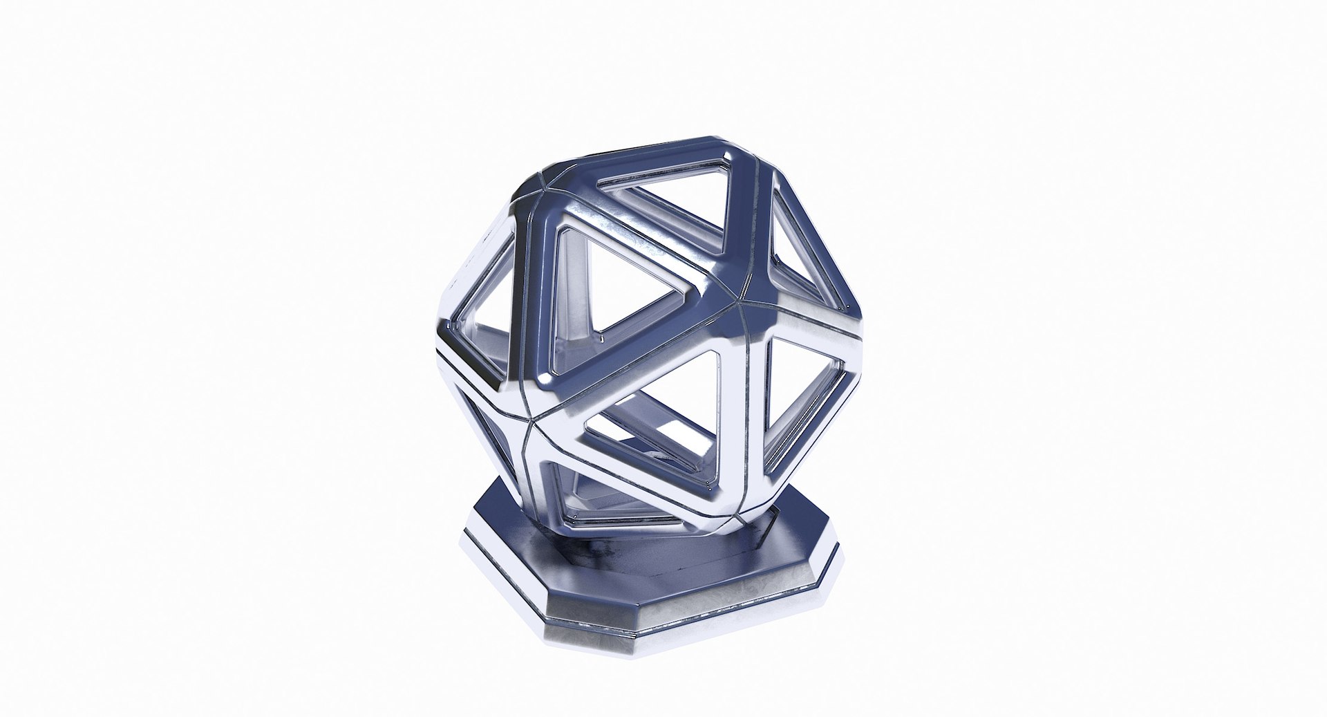 Modern sculpture c metal 3D model - TurboSquid 1454967