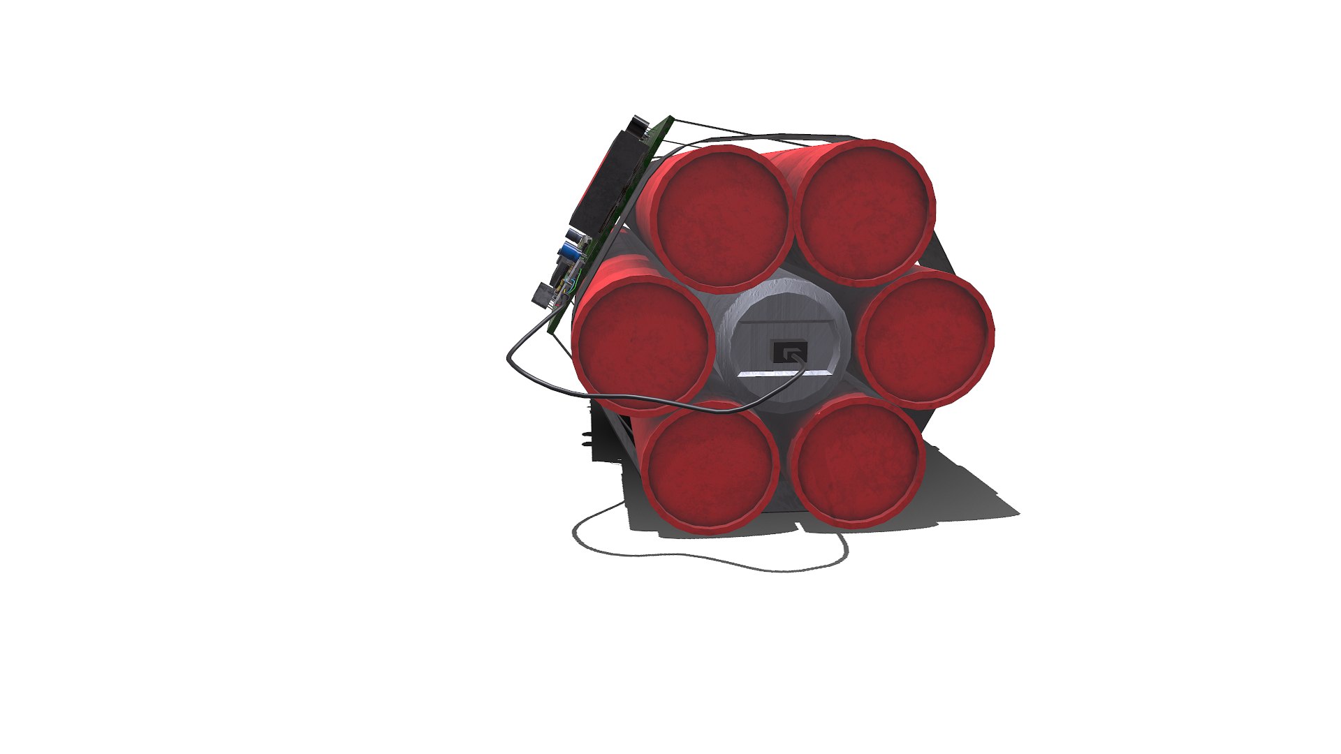 Time Bomb Low-poly PBR 3D Model - TurboSquid 2212310