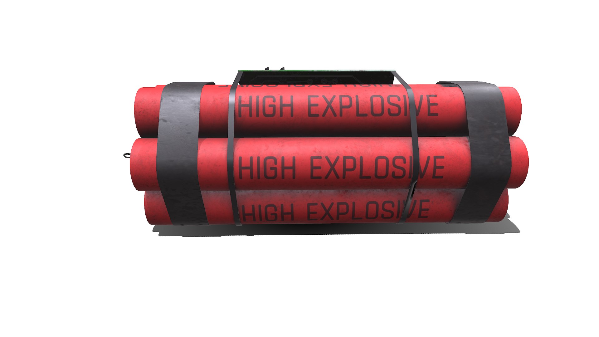 Time Bomb Low-poly PBR 3D Model - TurboSquid 2212310