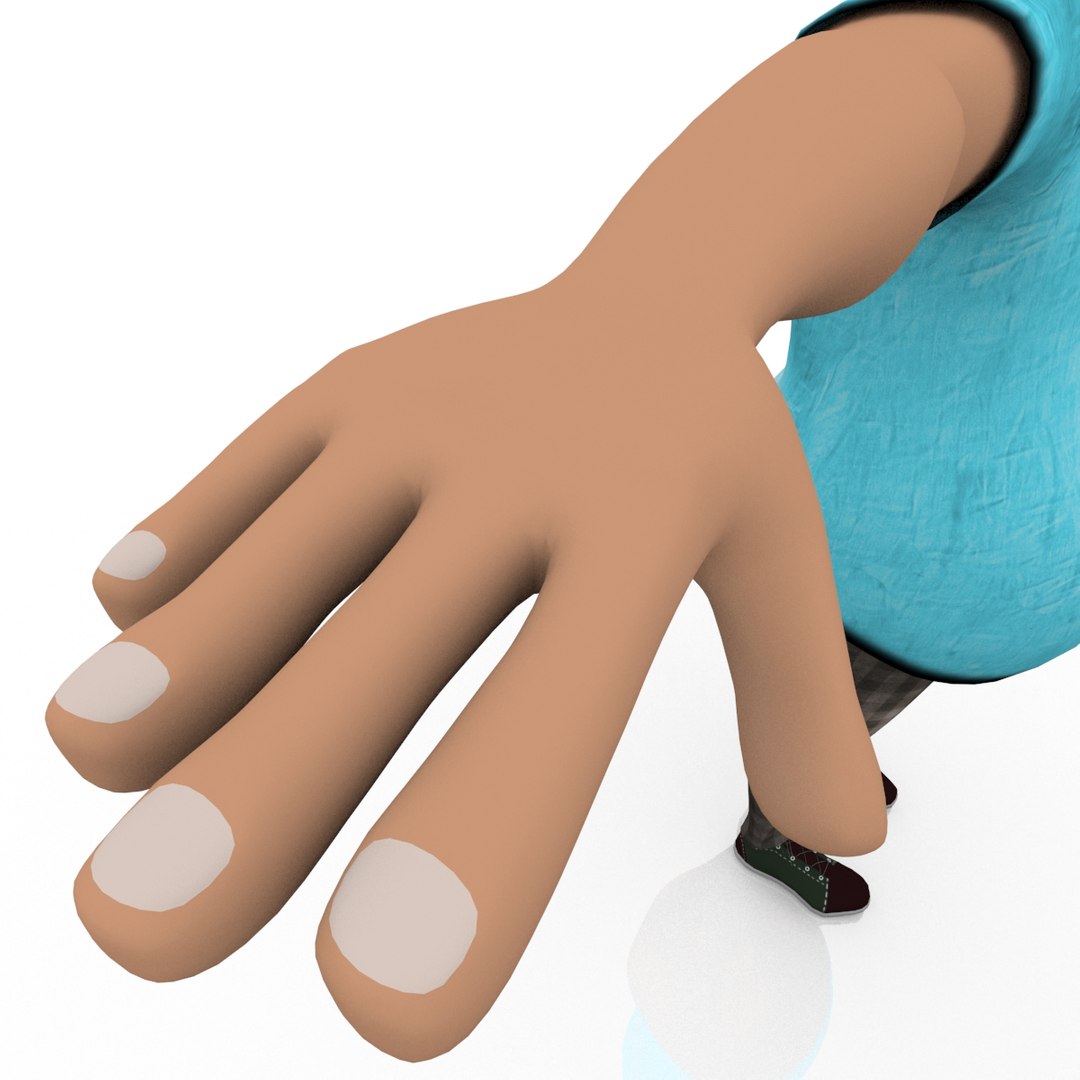 max cartoony paunchy man