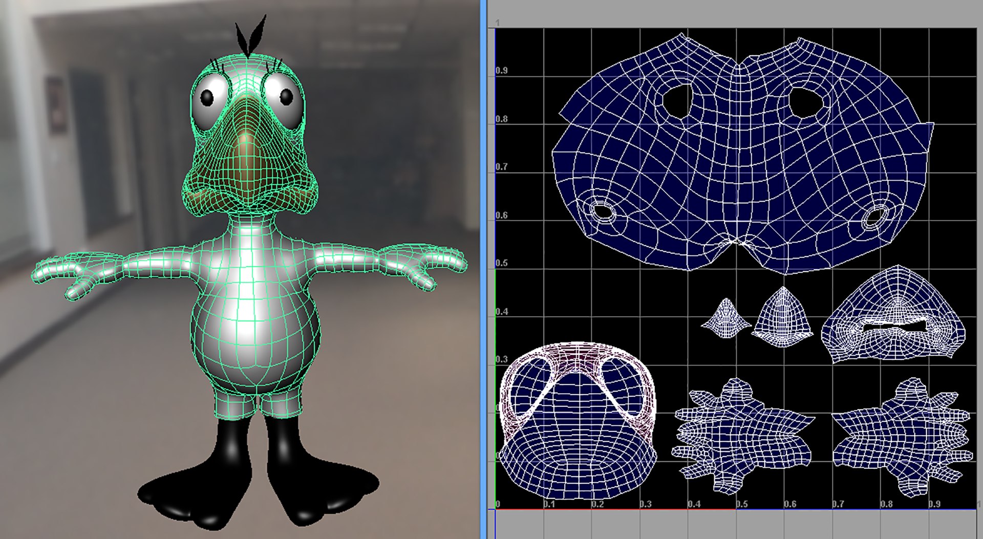 3D Duck Character - TurboSquid 1787404
