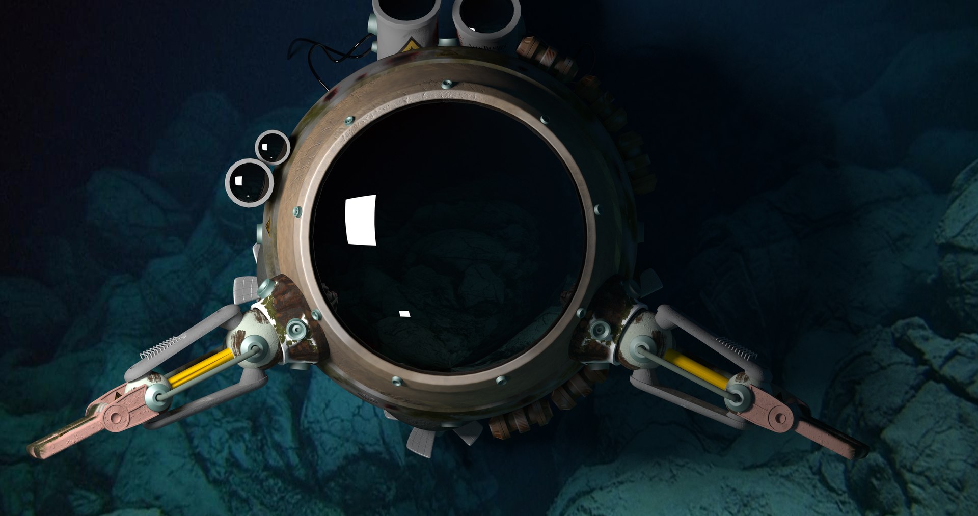 Submarine Nautilus 3D Model - TurboSquid 1235643