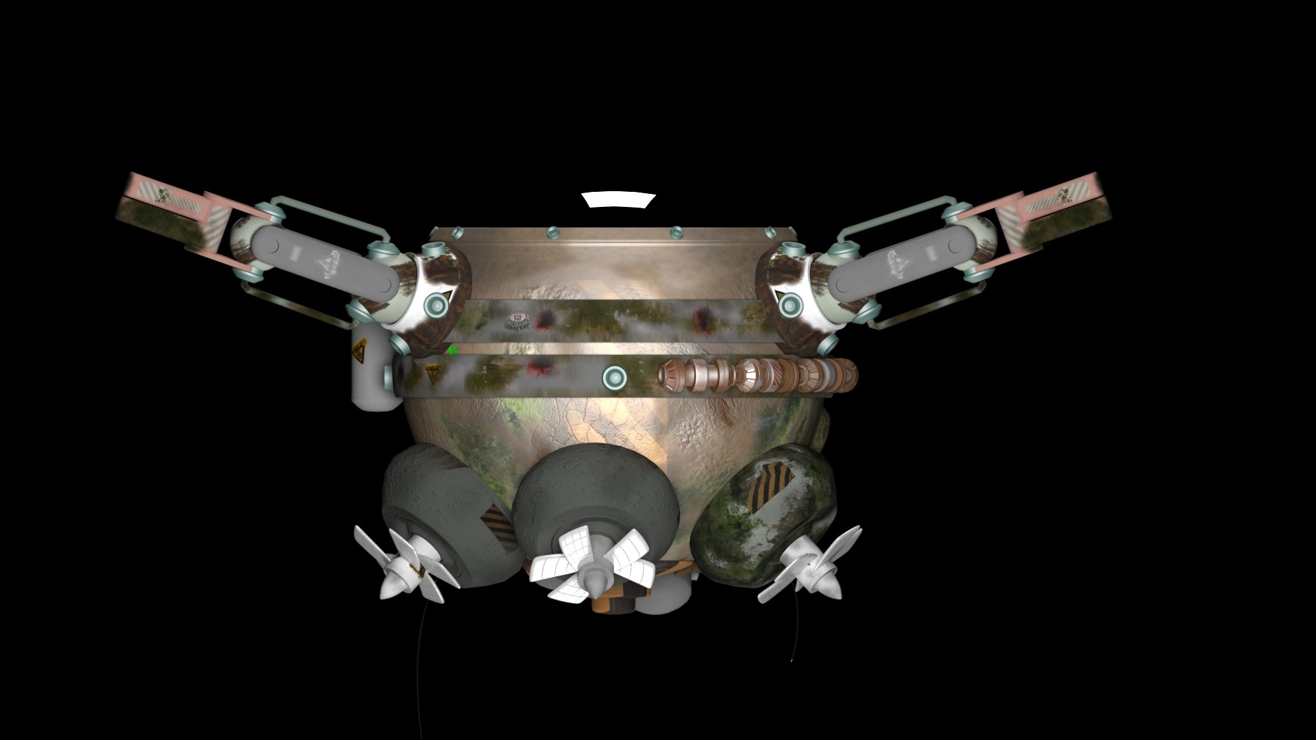 Submarine Nautilus 3D Model - TurboSquid 1235643