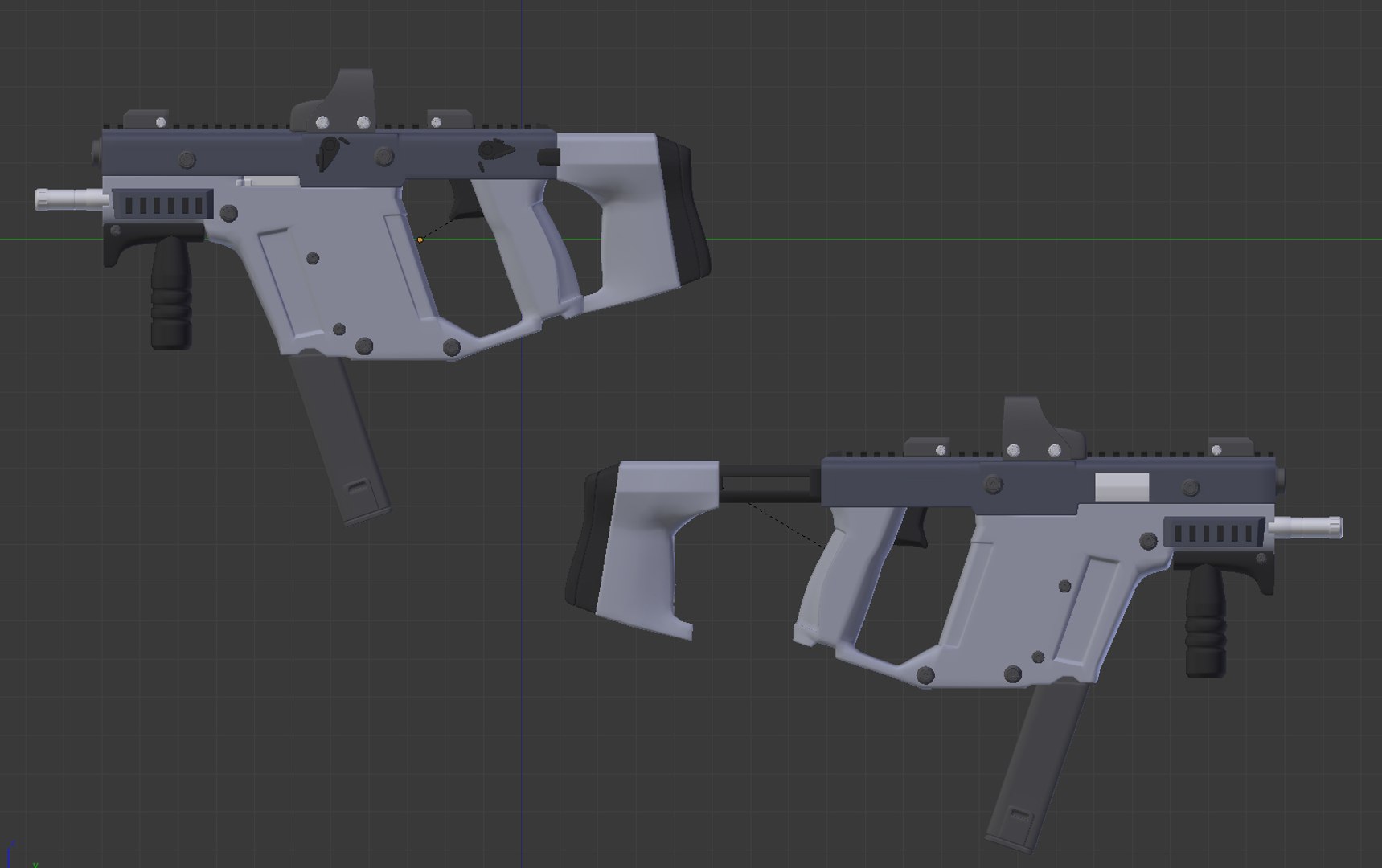 3d Model Cyborg Infantry