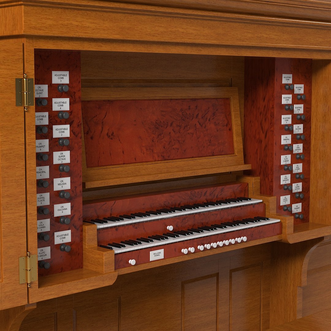 3d Model Pipe Organ