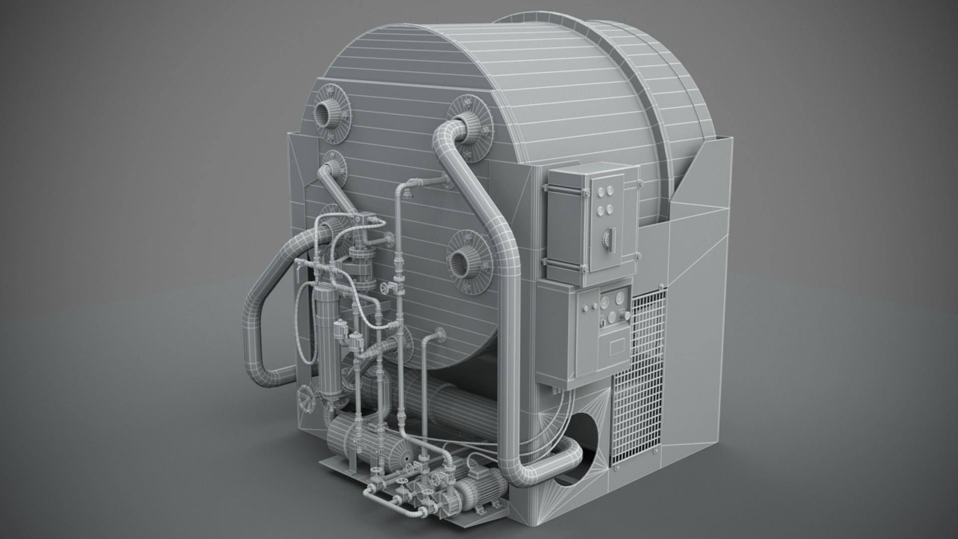 3D Model Machinery Device Industrial - TurboSquid 1447520