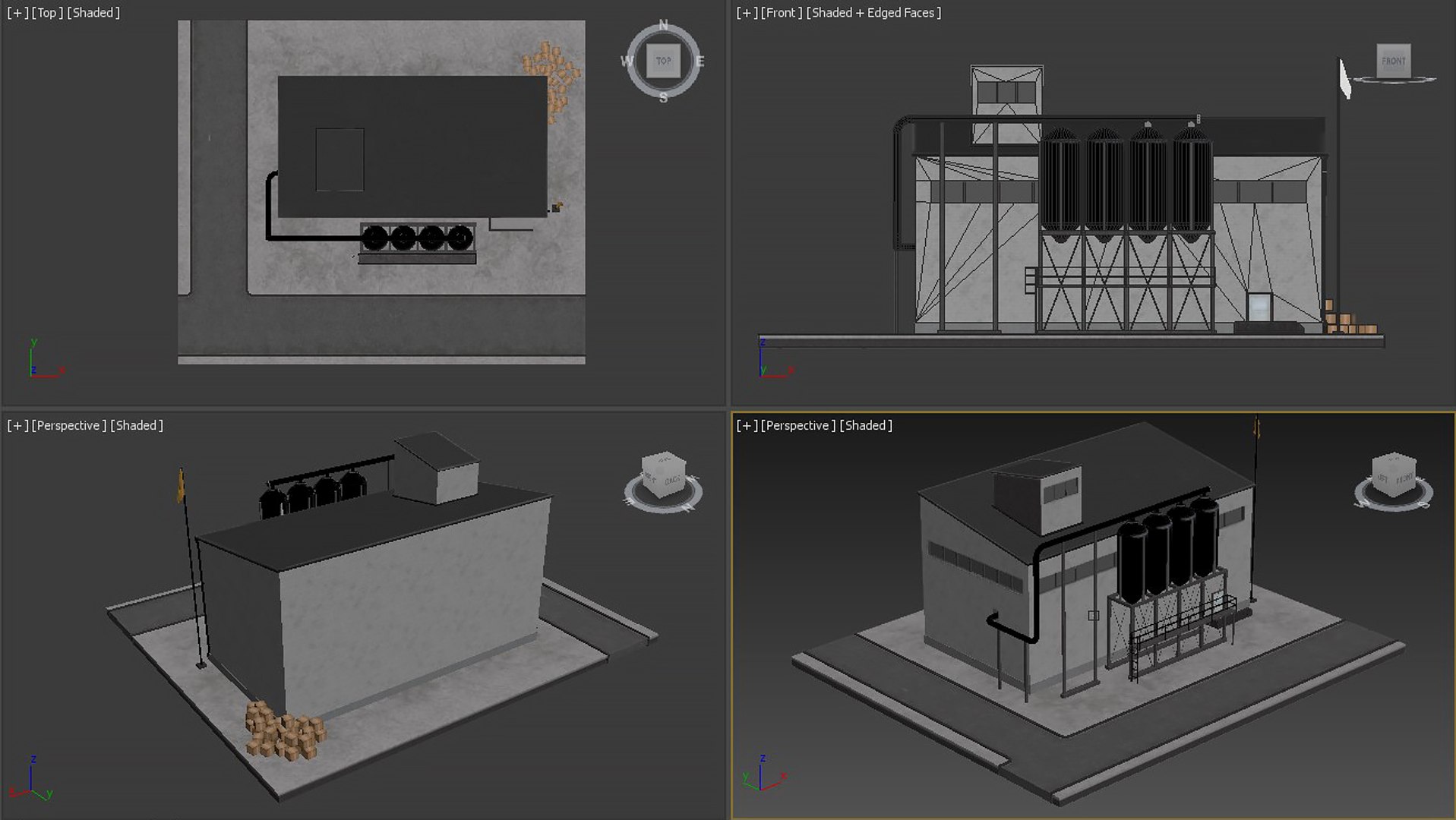 3D Model Factory Infographics - TurboSquid 1442432