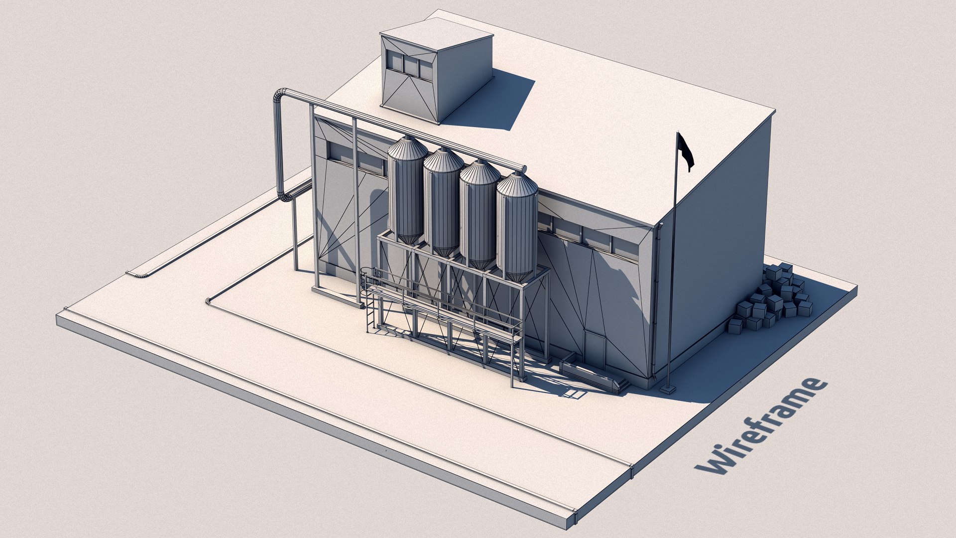 3D Model Factory Infographics - TurboSquid 1442432