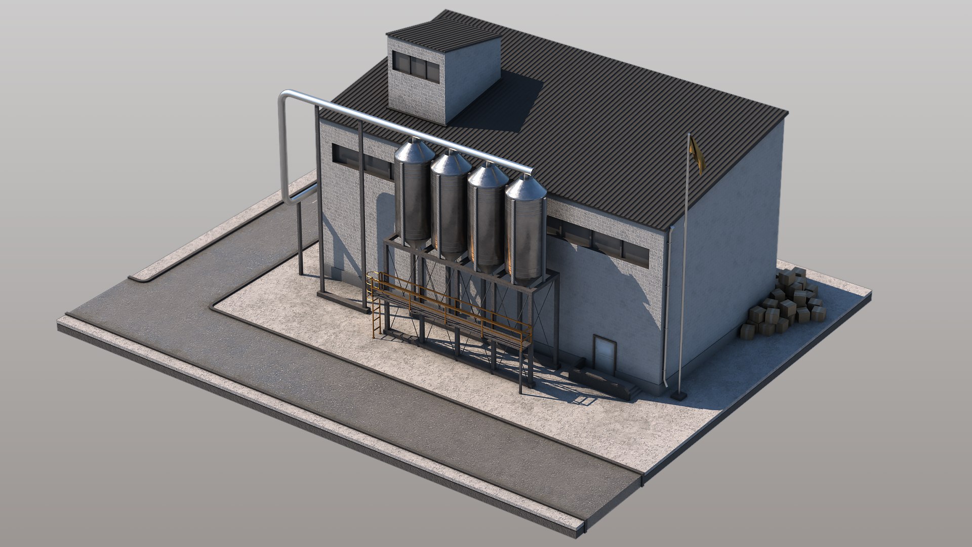 3D Model Factory Infographics - TurboSquid 1442432