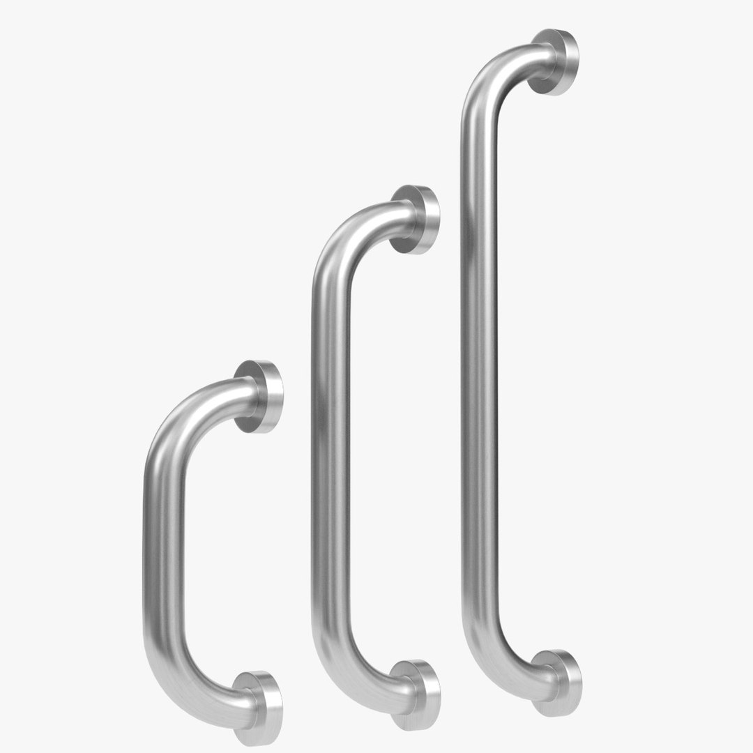 C-type Door Handles Model - TurboSquid 2084394