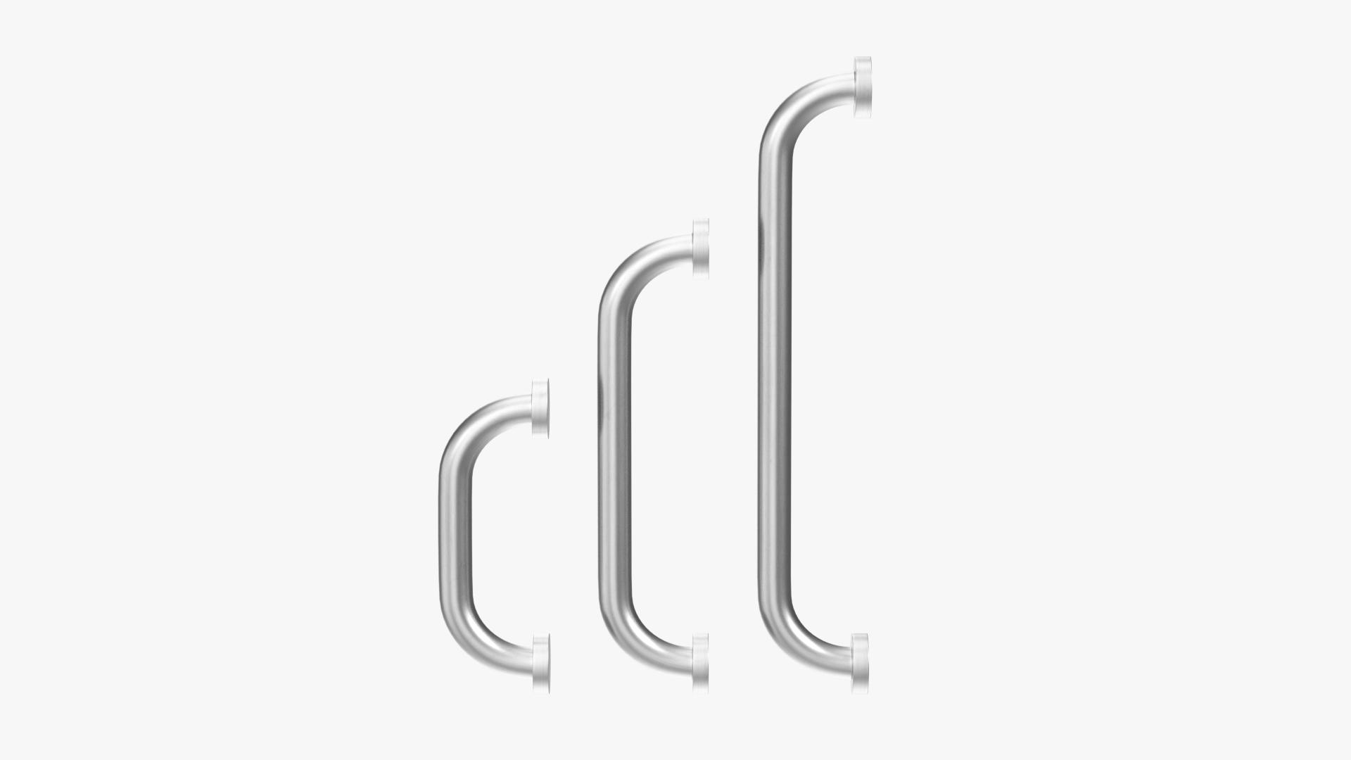 C-type Door Handles Model - TurboSquid 2084394