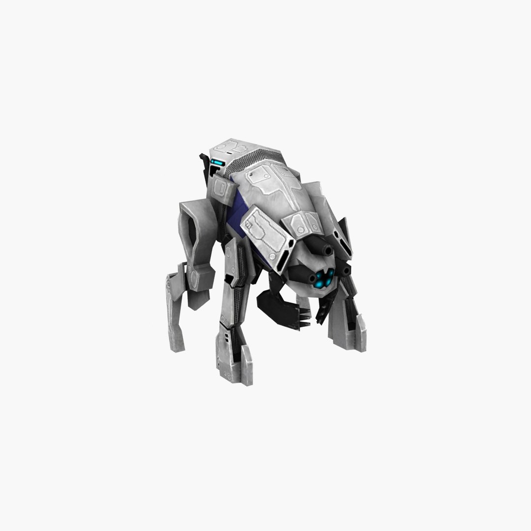 Robot dog animation 3D - TurboSquid 1337782