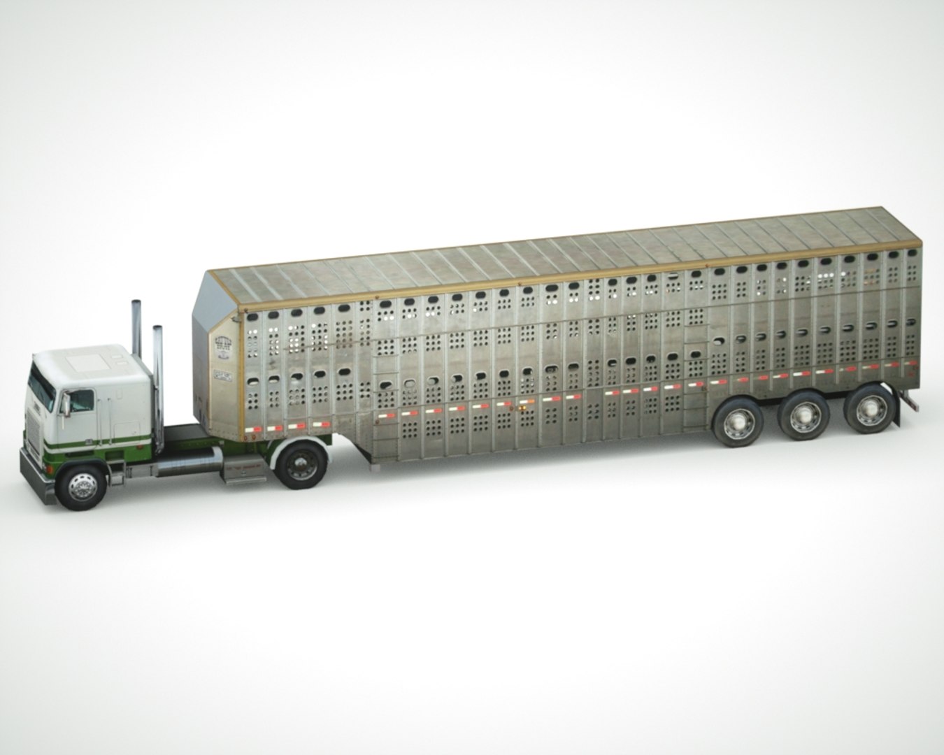 3D 1998 Freightliner Flb - TurboSquid 1192632