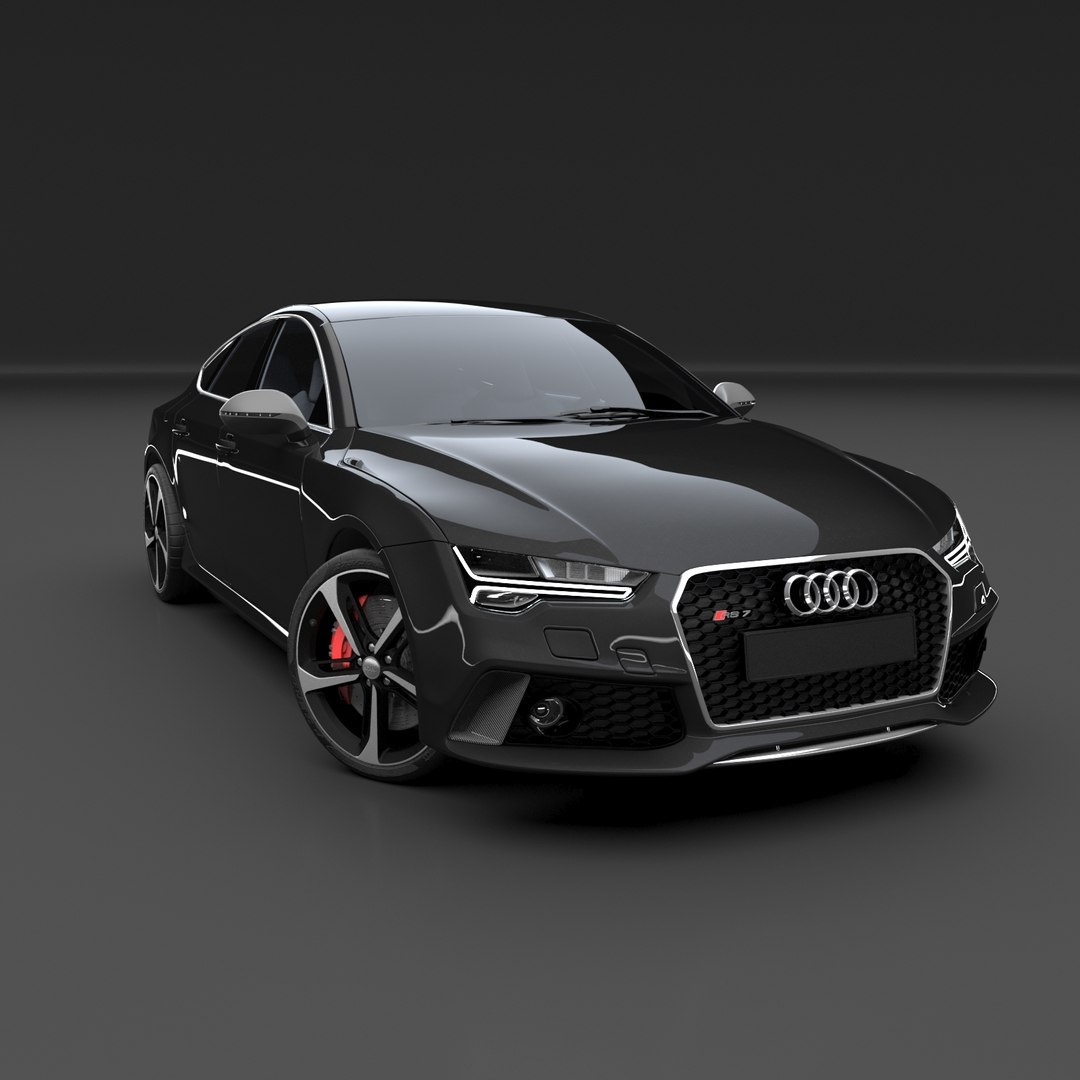 3d Model Audi Rs7