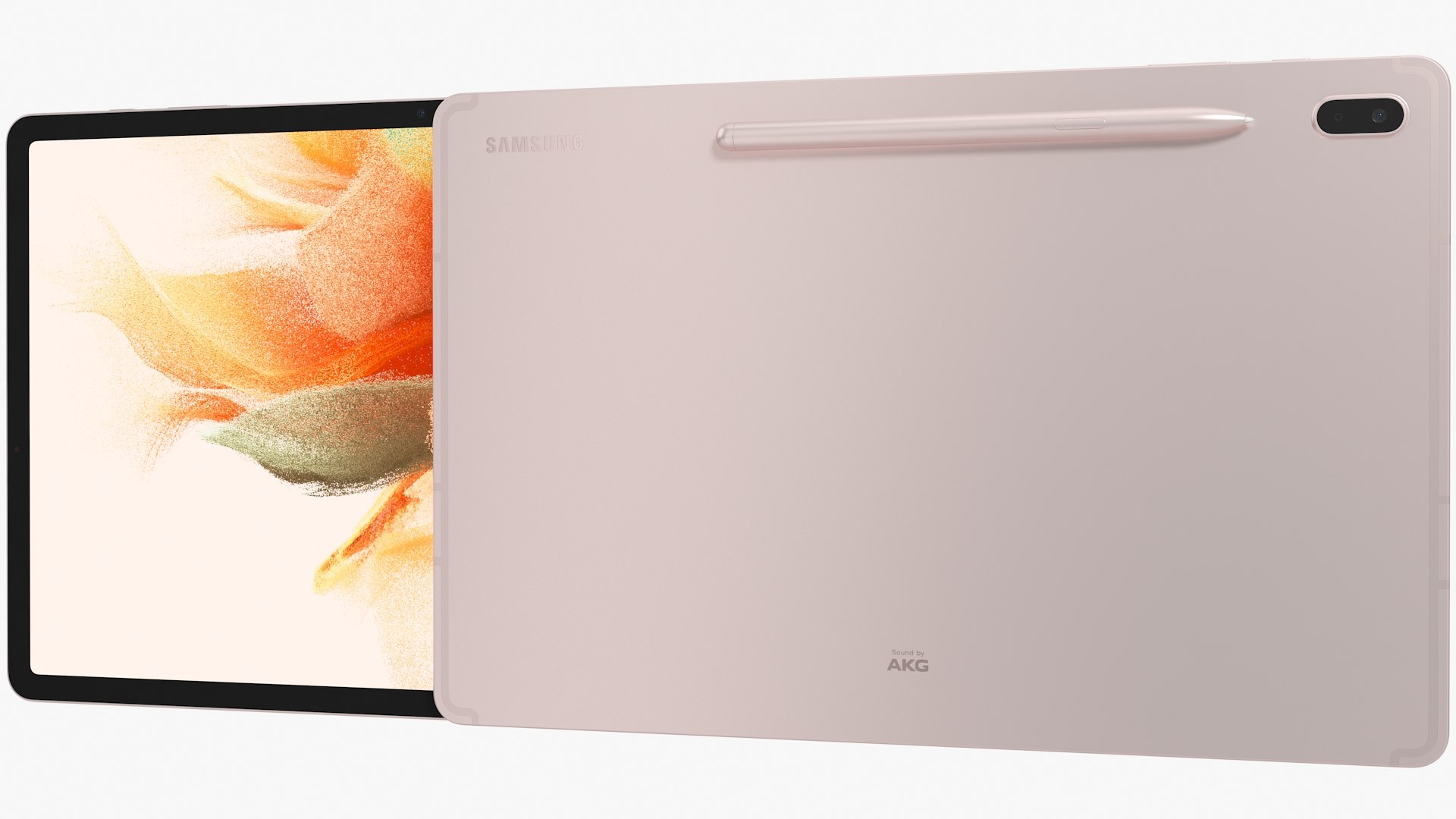 Samsung Galaxy Tab S7 FE Pink 3D - TurboSquid 1743722