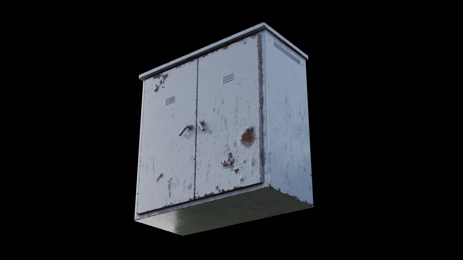 3D Model Electric Box Low-poly - TurboSquid 2337793