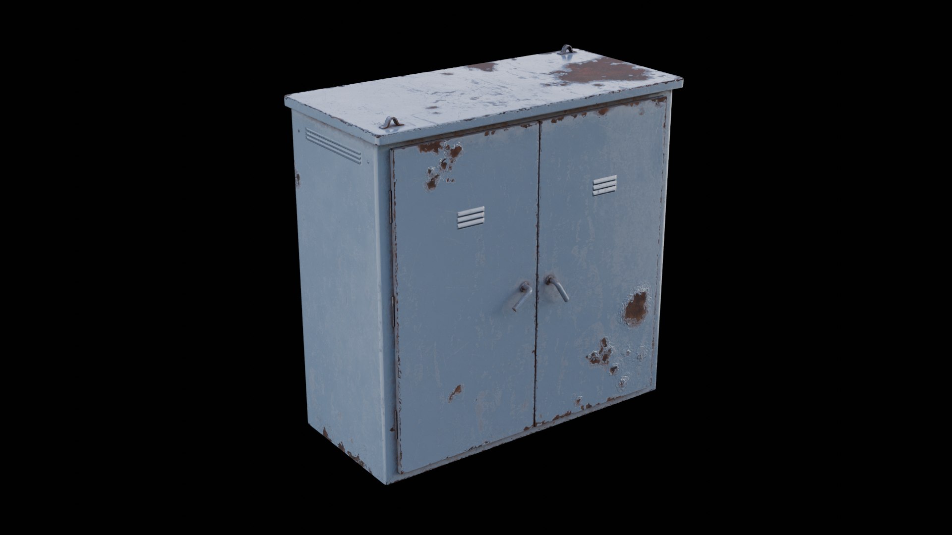 3D Model Electric Box Low-poly - TurboSquid 2337793