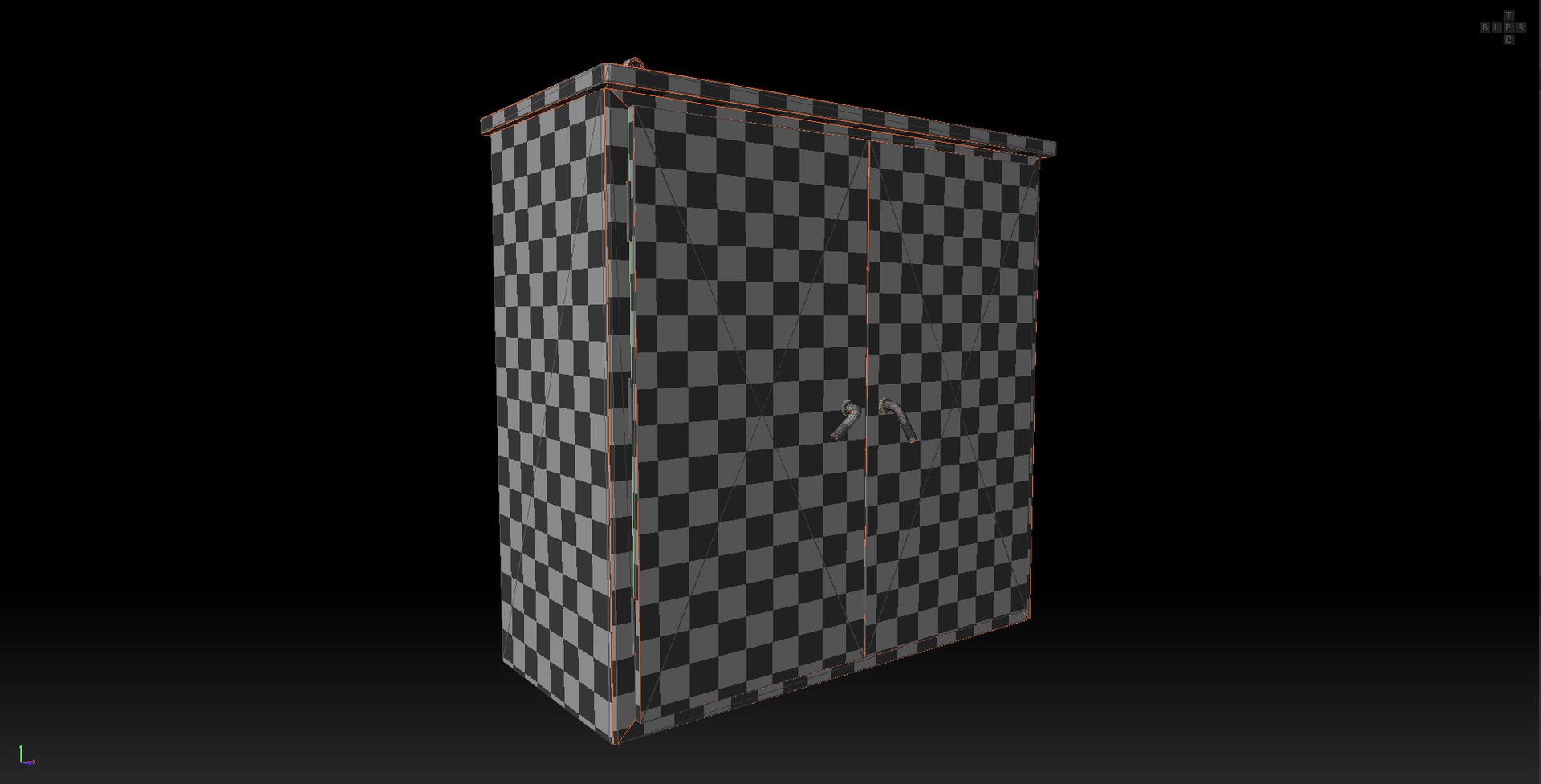 3D Model Electric Box Low-poly - TurboSquid 2337793