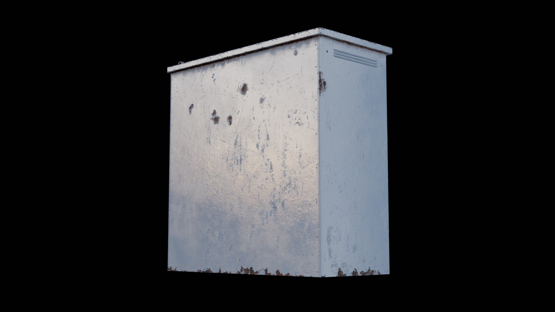 3D Model Electric Box Low-poly - TurboSquid 2337793