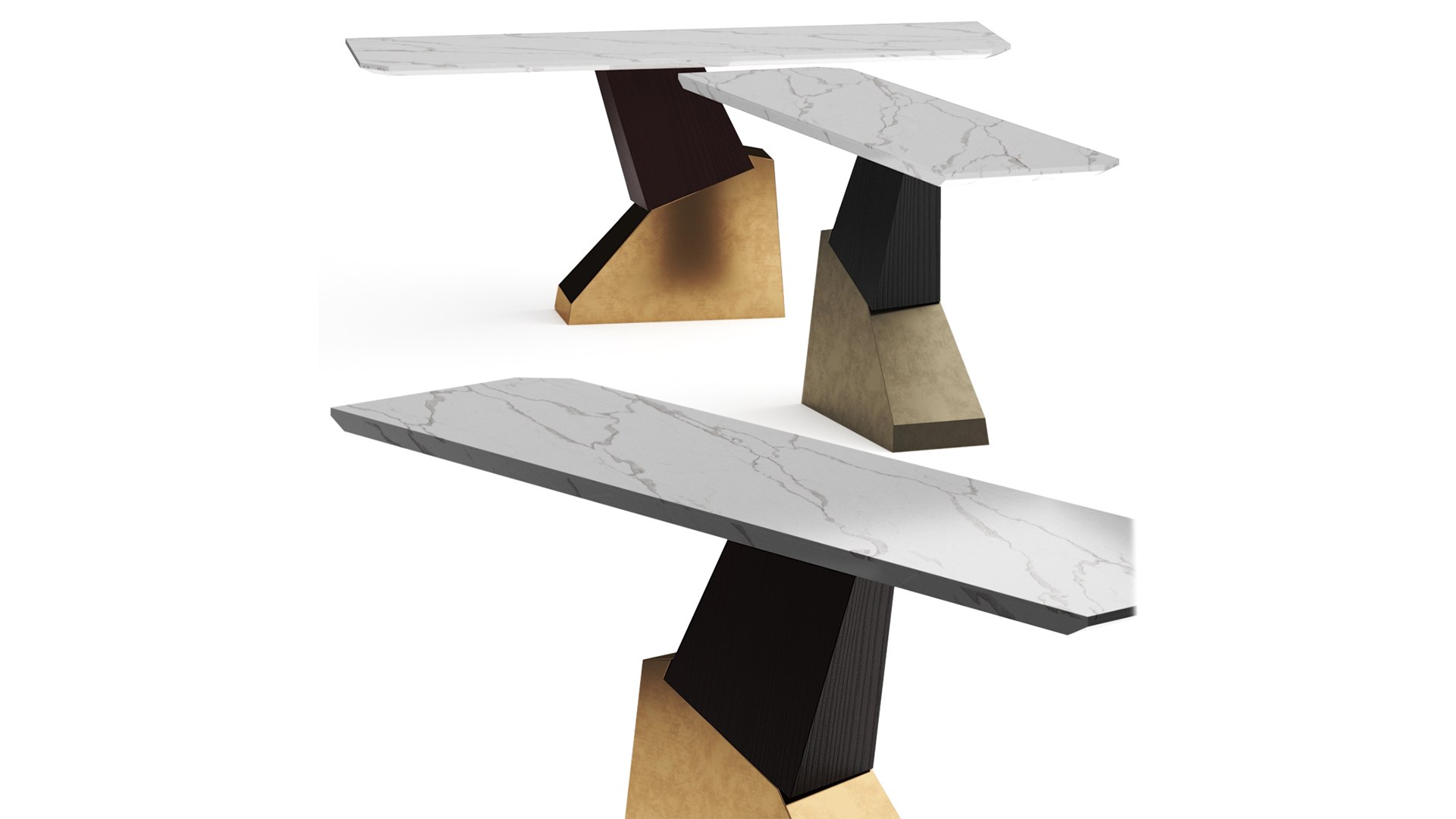 Tonino Lamborghini Casa Console Table 3D model - TurboSquid 2109120