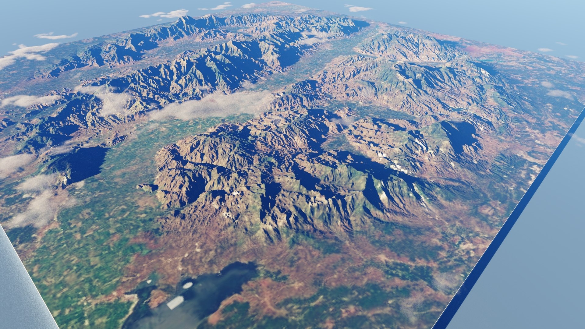 Real World Terrain 39 3D Model - TurboSquid 2208892