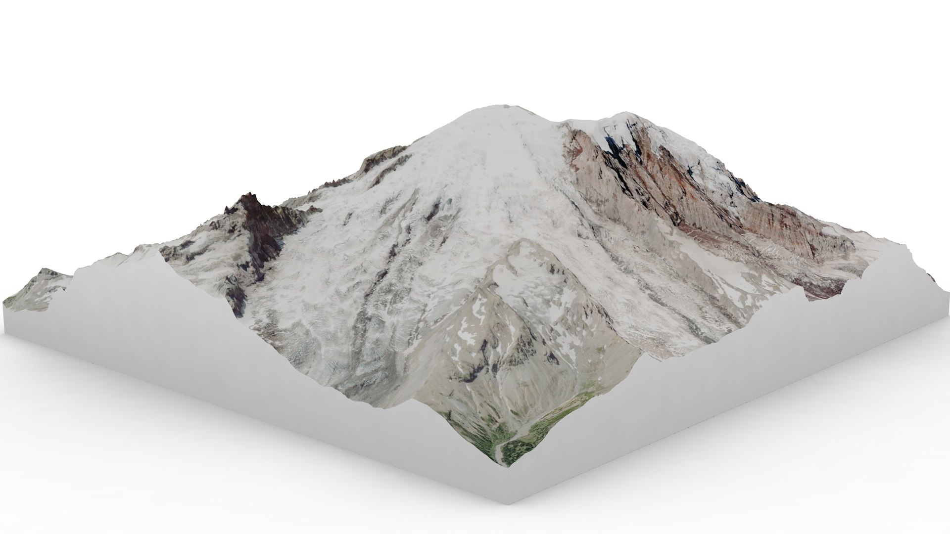 3D model Mount Rainier - TurboSquid 1990291