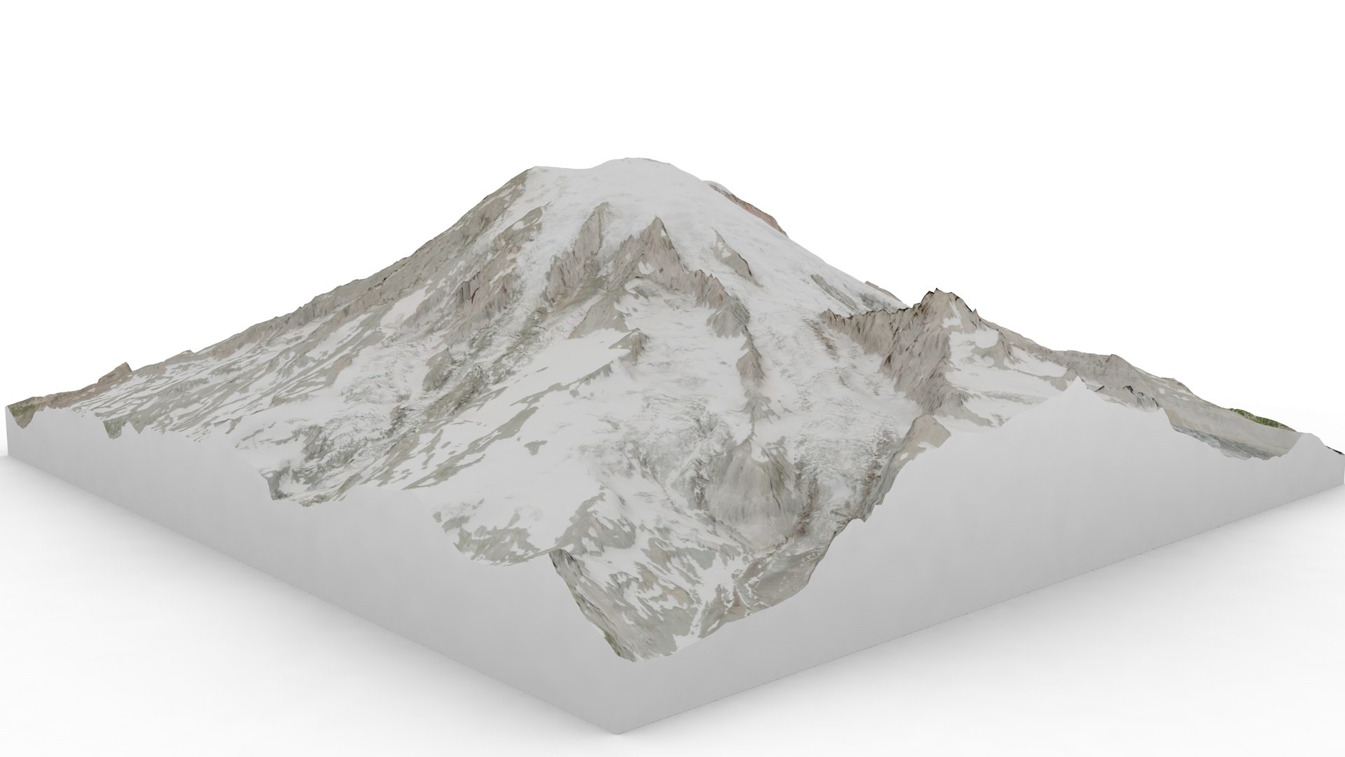 3D model Mount Rainier - TurboSquid 1990291