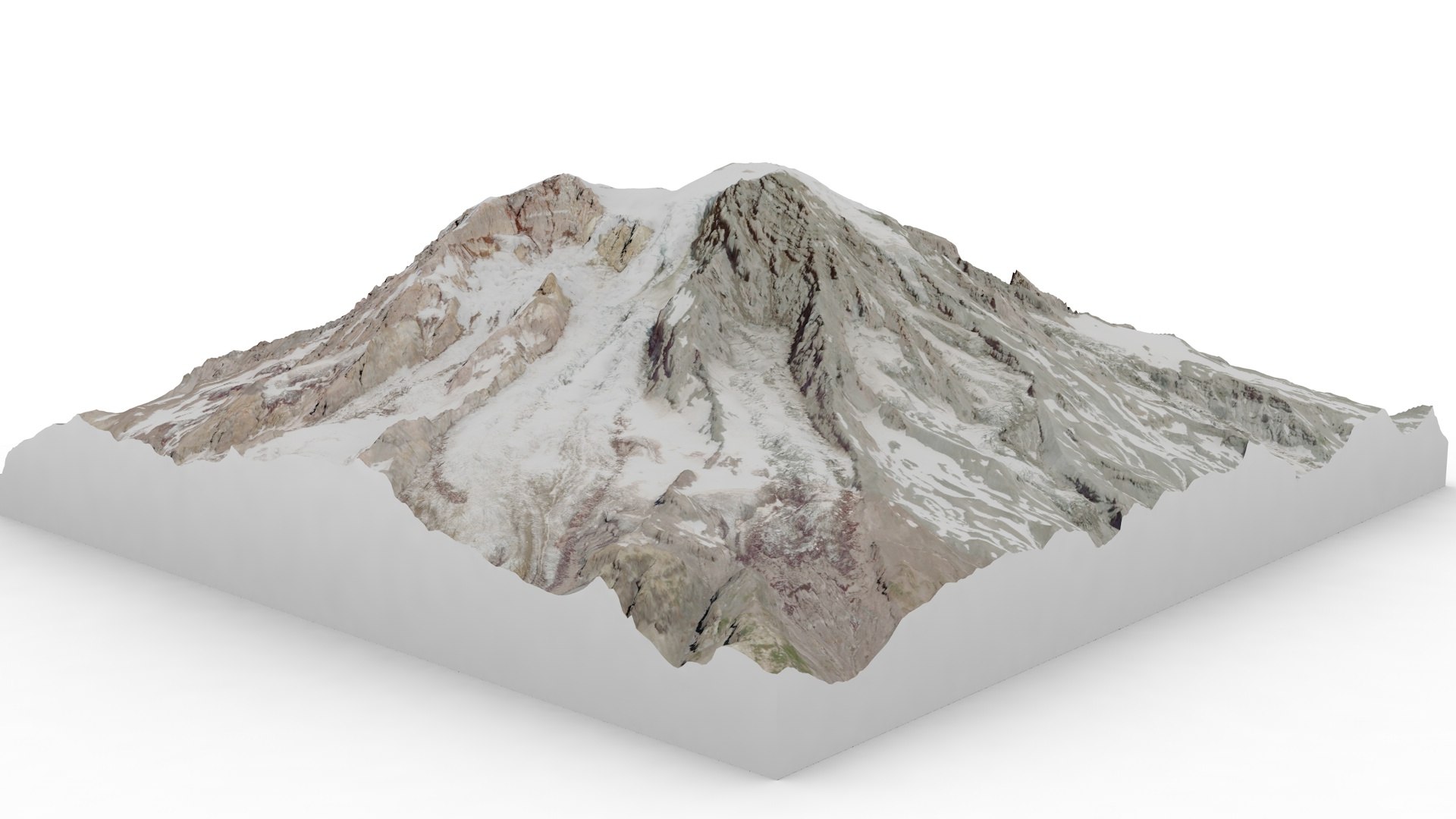 3D model Mount Rainier - TurboSquid 1990291