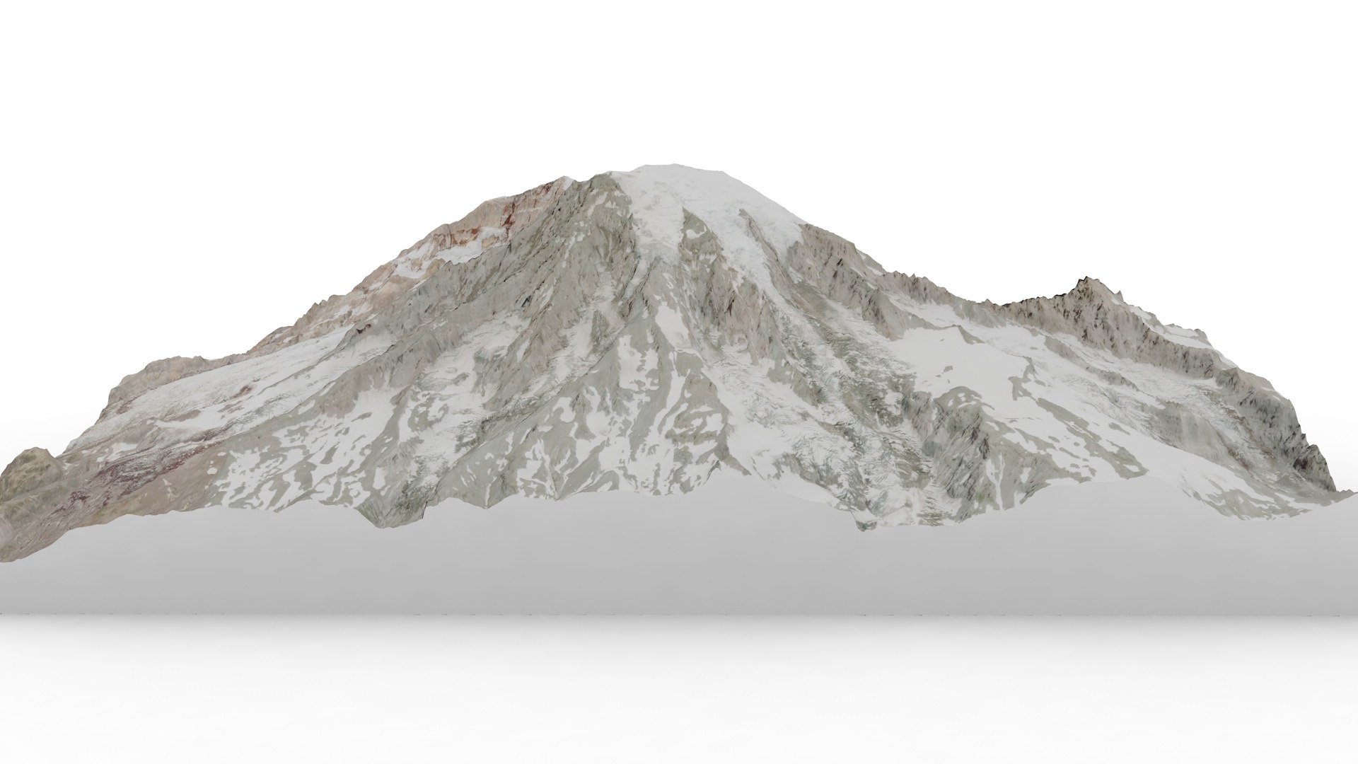 3D model Mount Rainier - TurboSquid 1990291