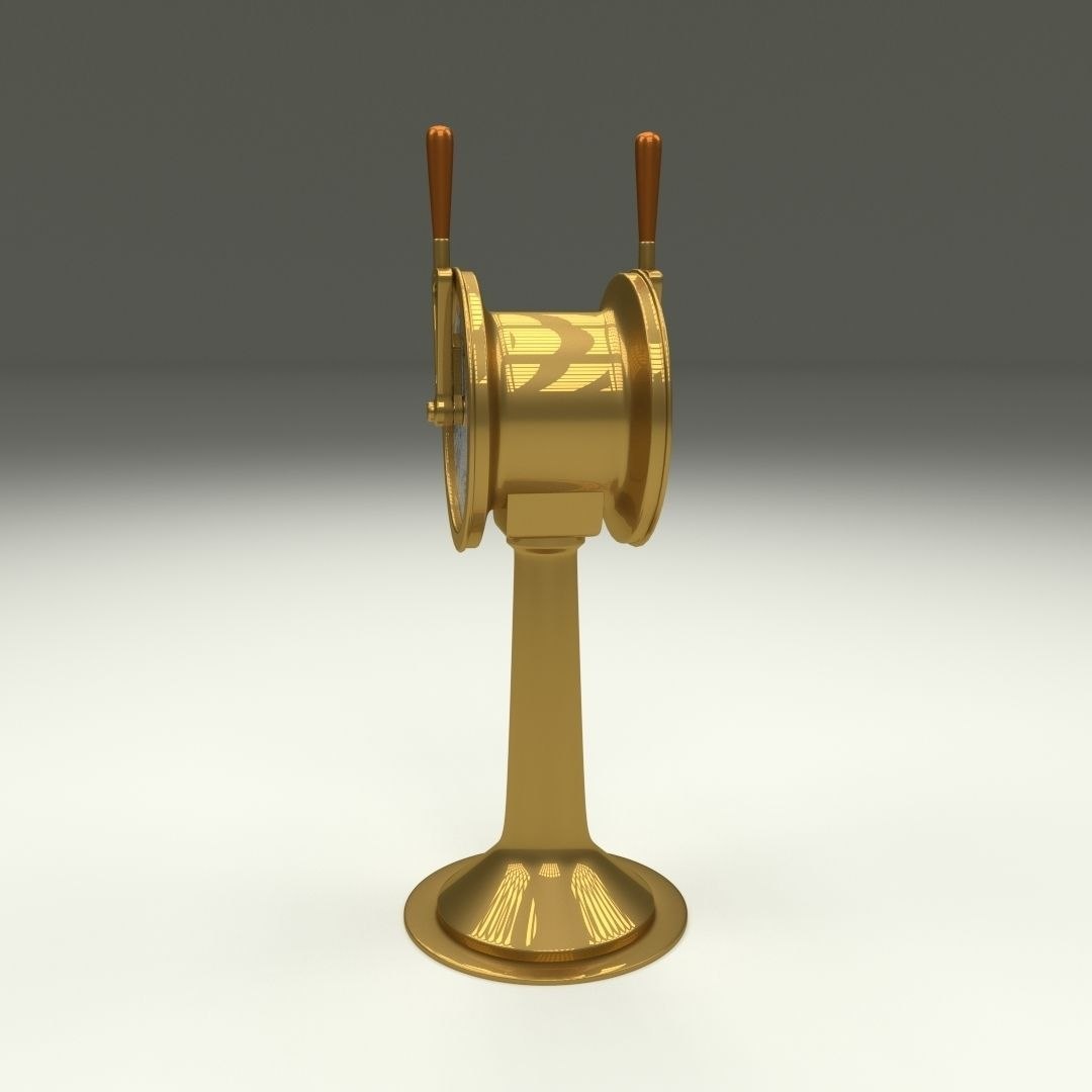 3d Model Ship Engine Telegraph