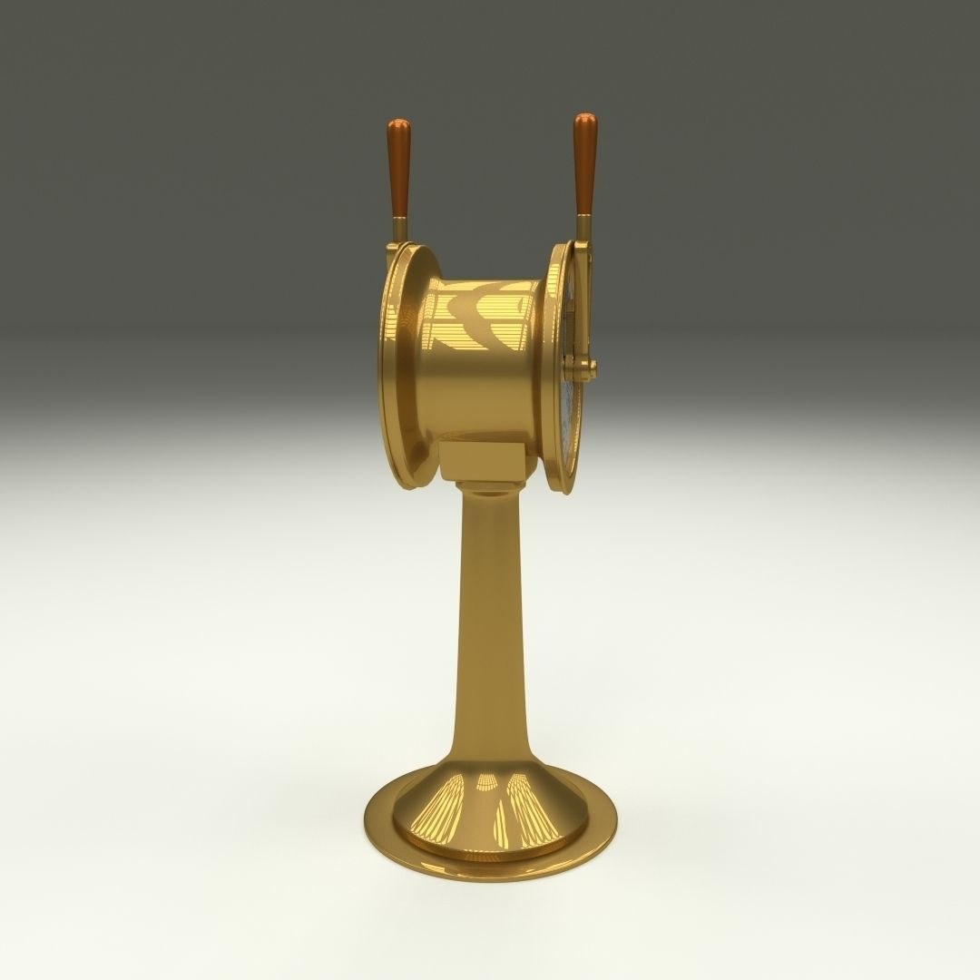 3d Model Ship Engine Telegraph