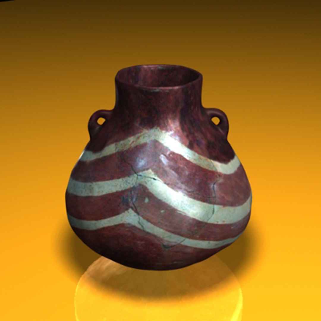 Ancient Anatolian Pottery 3d Max