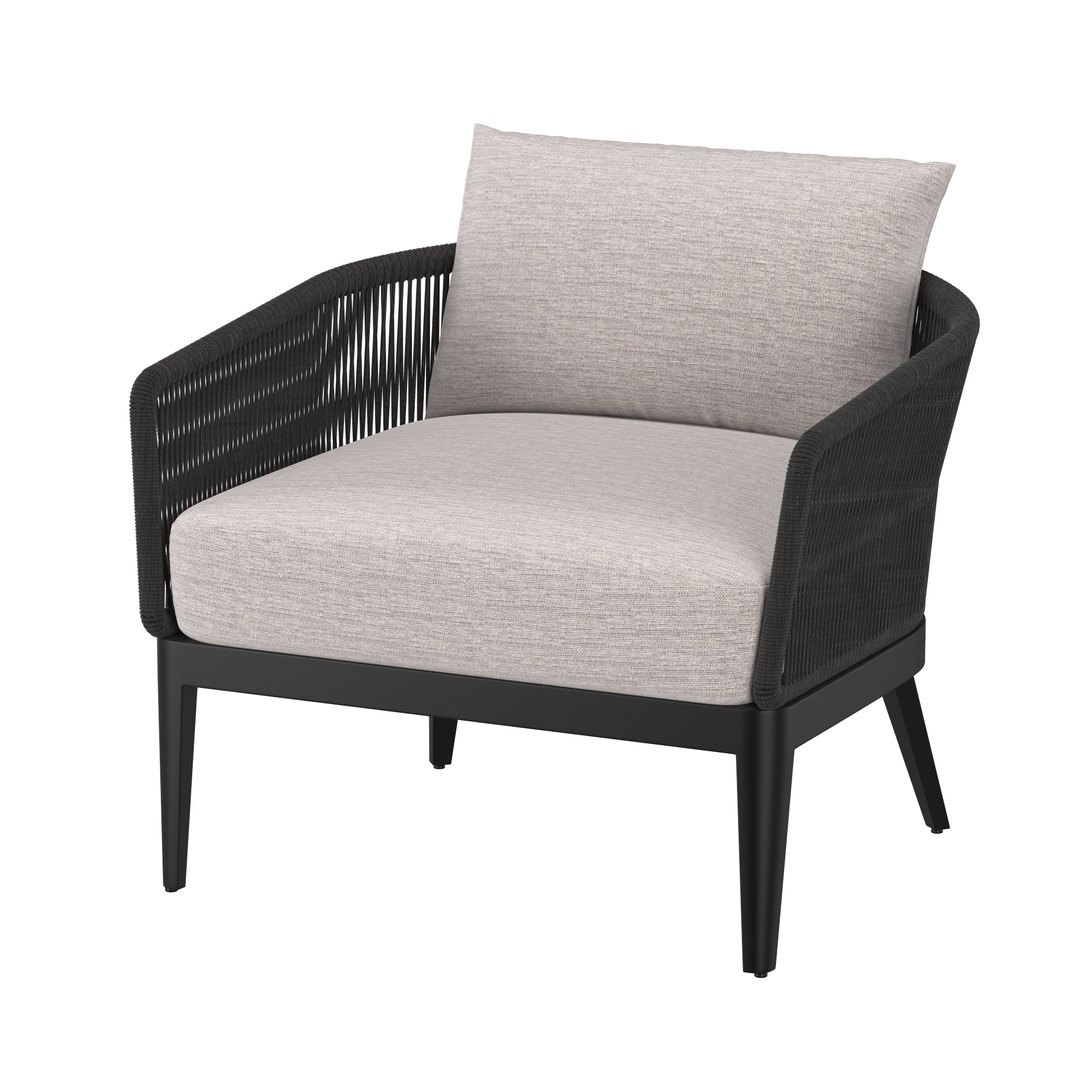 HAMILTON LOUNGE CHAIR Model - TurboSquid 1996440