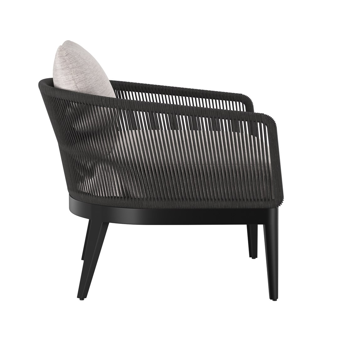 HAMILTON LOUNGE CHAIR Model - TurboSquid 1996440