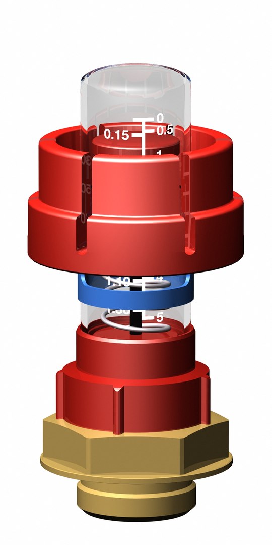 Flow Meter 3D Model - TurboSquid 1182781
