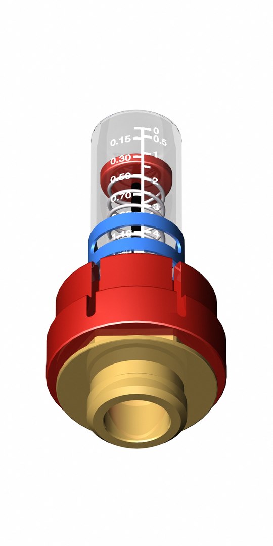 Flow Meter 3D Model - TurboSquid 1182781