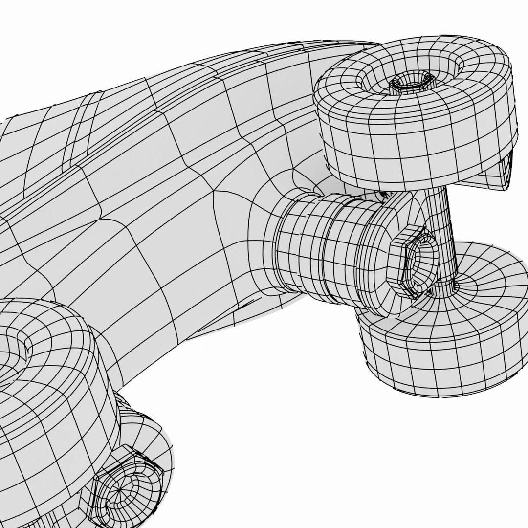 3D Vintage Roller Model - TurboSquid 1542430
