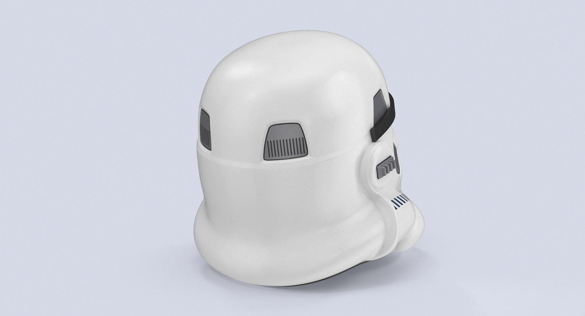 Classic Stormtrooper Helmet 3d Model