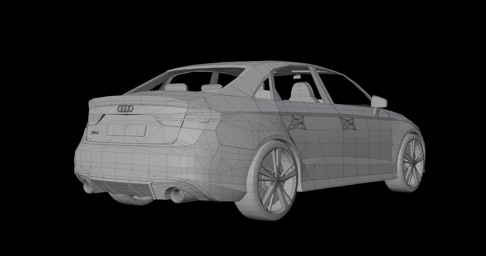 3D Audi RS3 2018 - TurboSquid 2122682