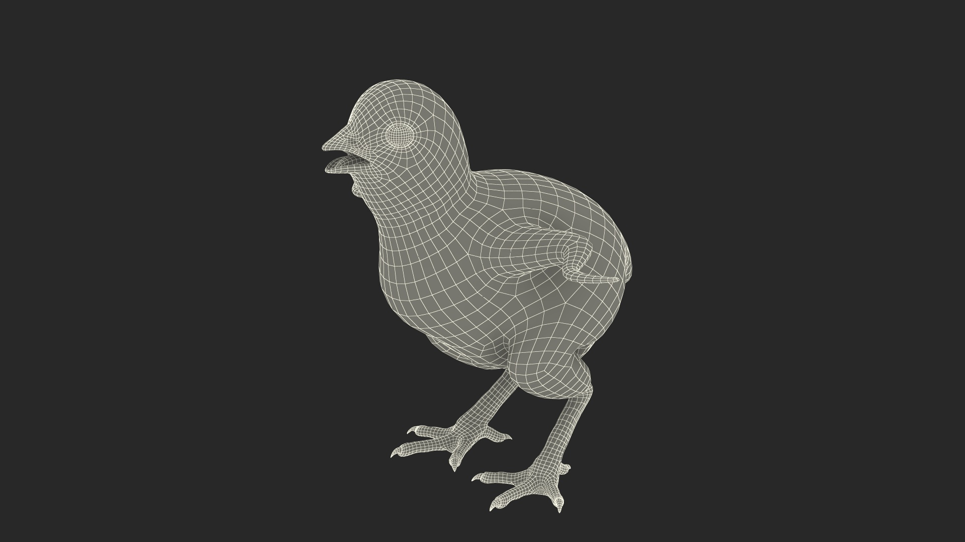 3D Baby Chick - TurboSquid 2089590