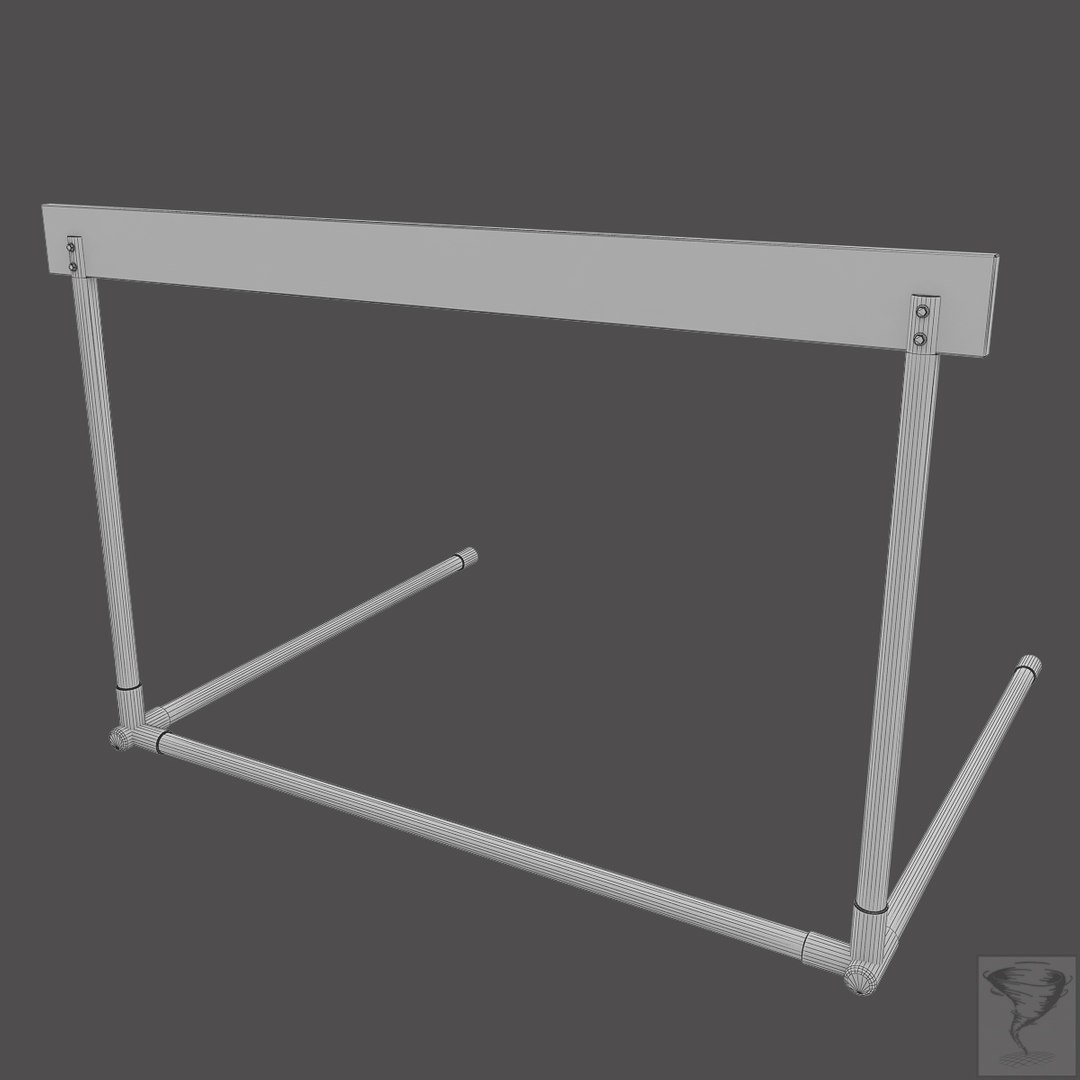 3d Athletics Hurdle