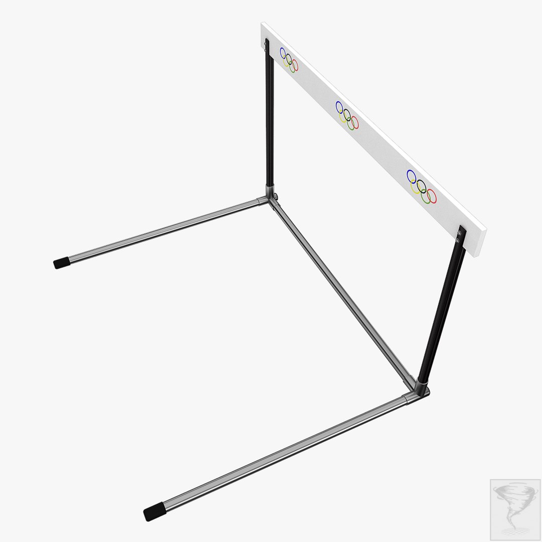 3d Athletics Hurdle