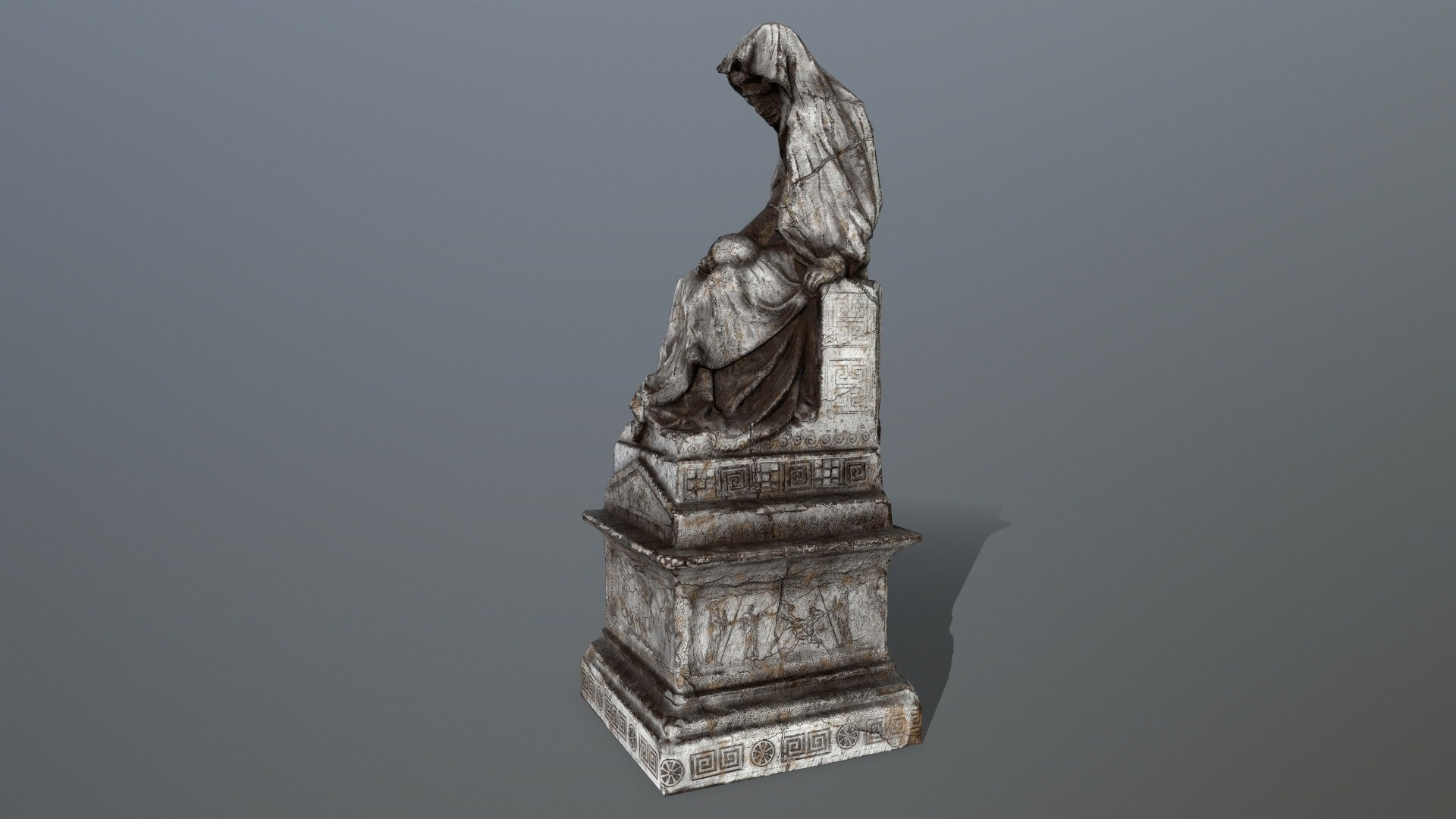 3D Statue Model - TurboSquid 1539374