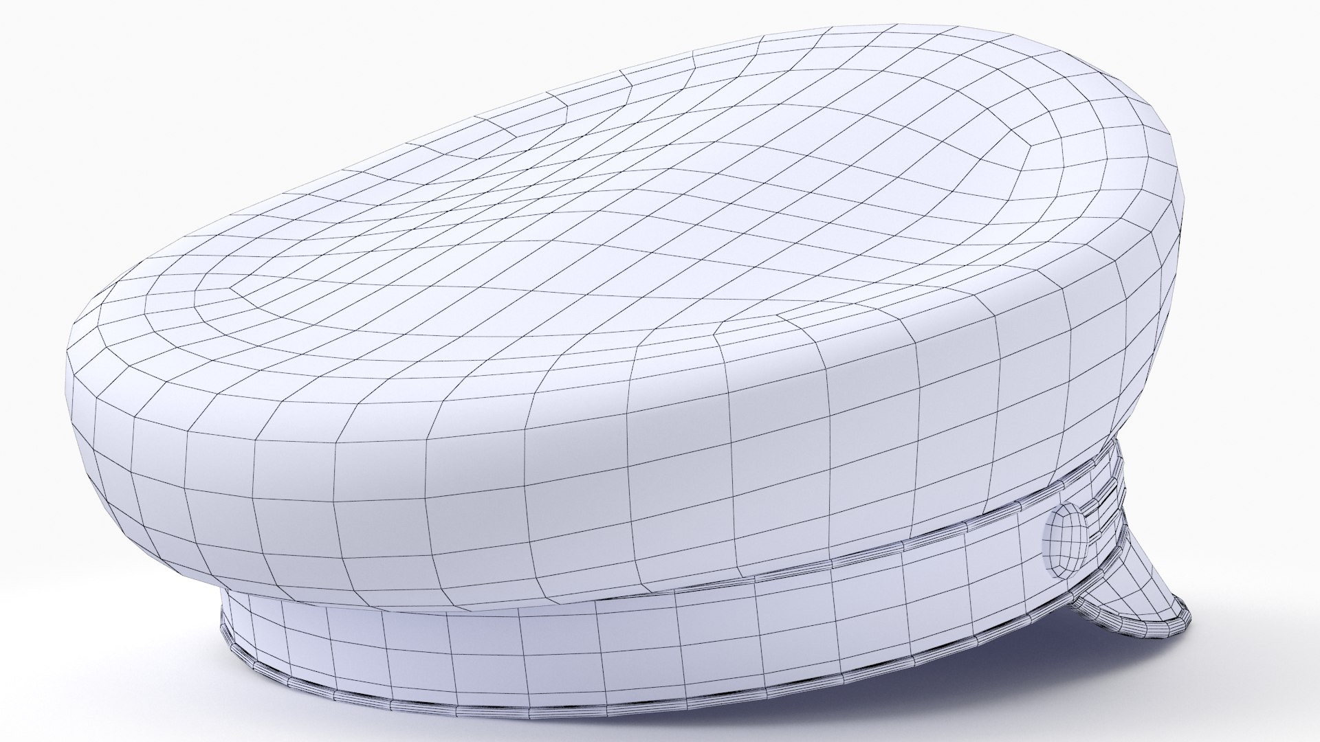 3D Police Officer Hat 01 - TurboSquid 2337836