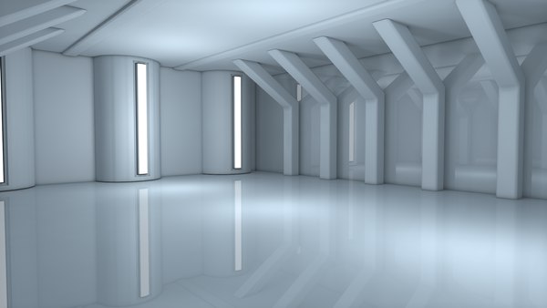 8 Sci Fi Rooms Set 3D model - TurboSquid 1778671
