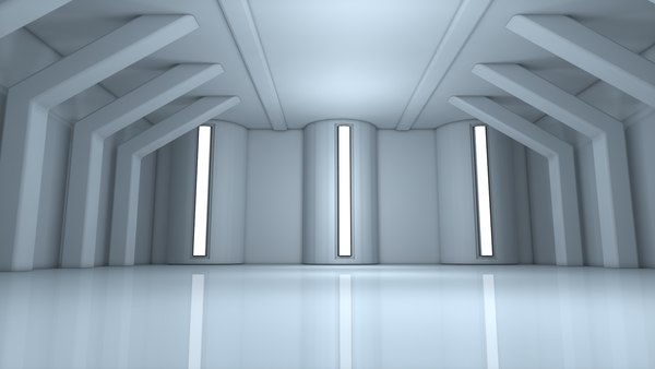 8 Sci Fi Rooms Set 3D model - TurboSquid 1778671