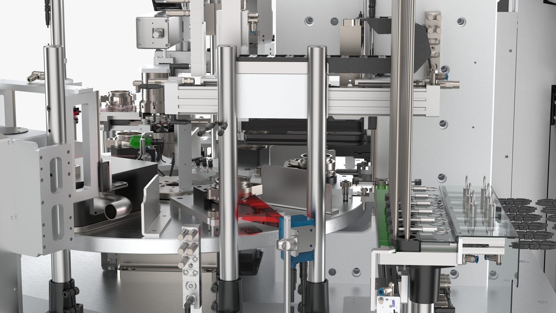 Automatic Pump Cover Assembly Machine 3D Model - TurboSquid 2378949