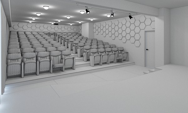 3D hall conference - TurboSquid 1677678