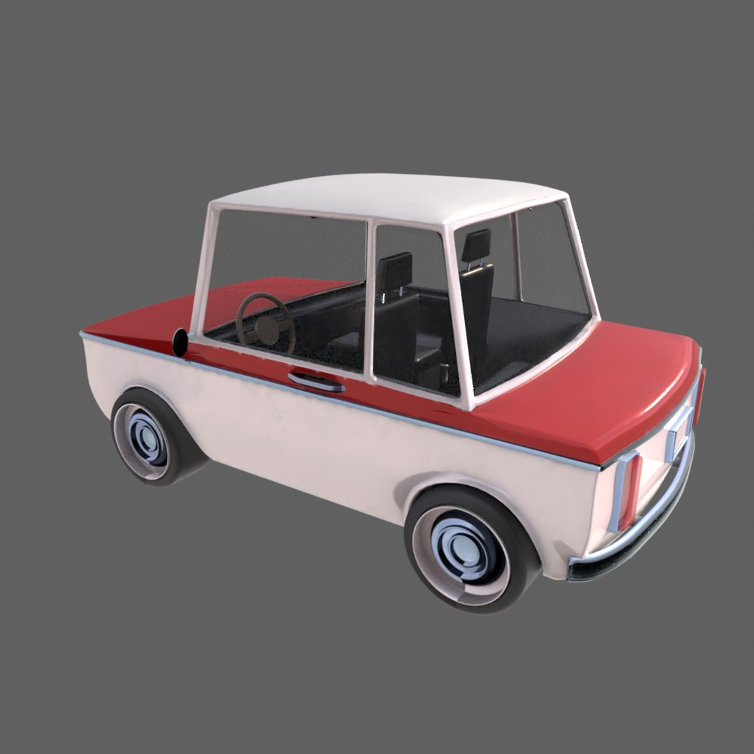 Stylized Car 3D Model - TurboSquid 1481190