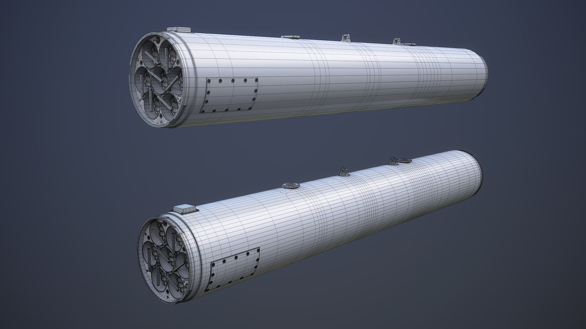Hydra 70 Missile With LAU-61 And LAU-68 Launchers 3D Model - TurboSquid ...
